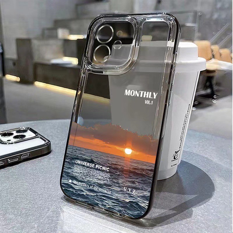 Ang sea sunset mobile phone case ay angkop para sa Huawei Nova 10 9 SE ...