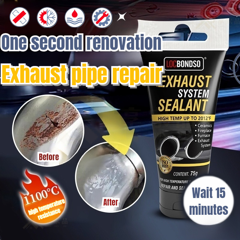 High and low temperature resistance Exhaust Repair Adhesive Special ...