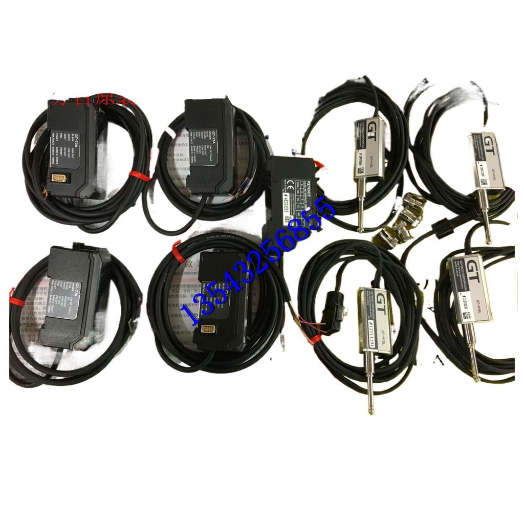 Japan KEYENCE Keyence sensor GT-H10L connected coarse displacement ...