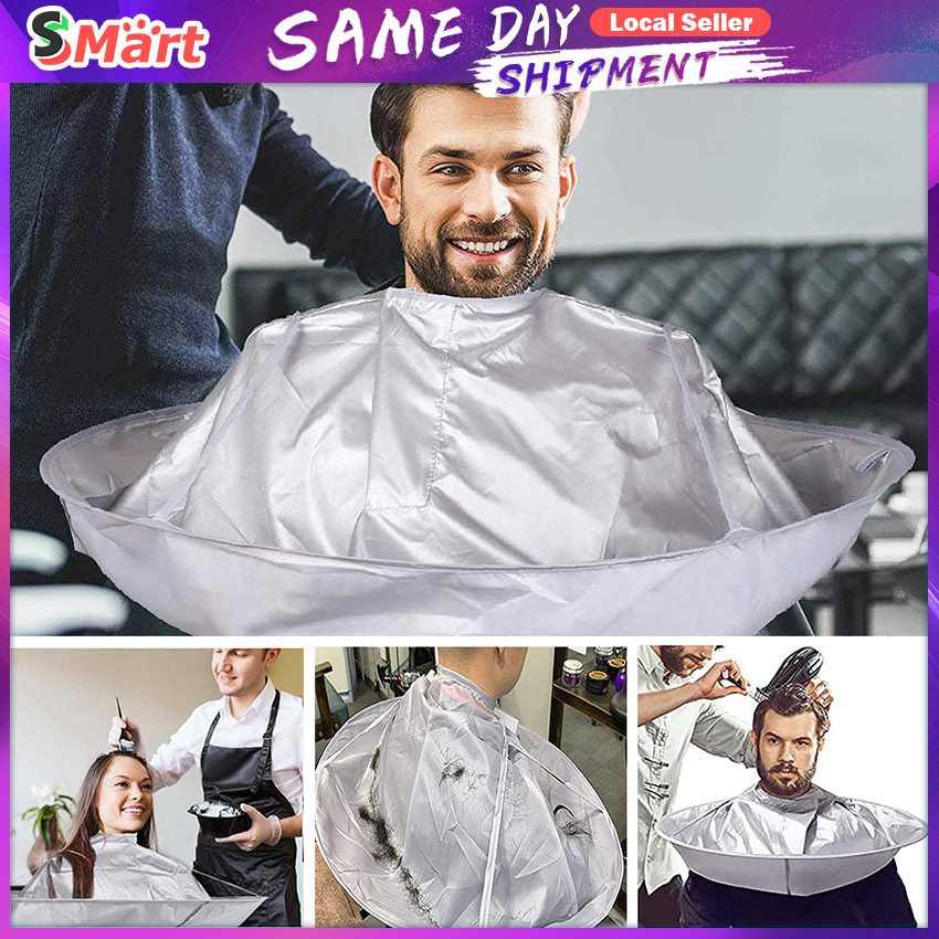 Hair Cutting Apron Loak Coat Salon Barber Professional Stylist Cape ...