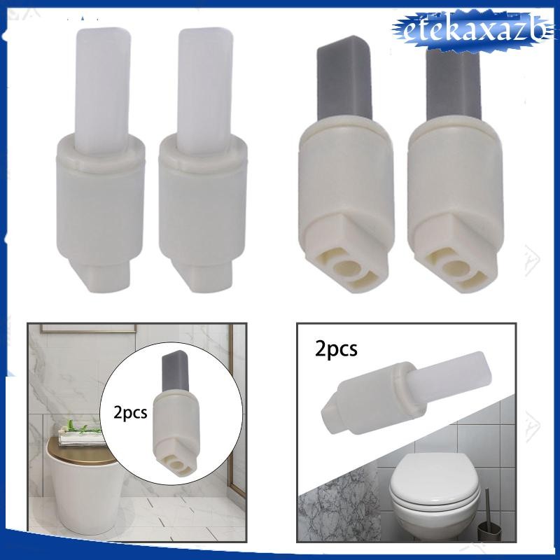 [etekaxazb] 2pcs Toilet Lid Damper Universal Toilet Lid Connector Slow ...
