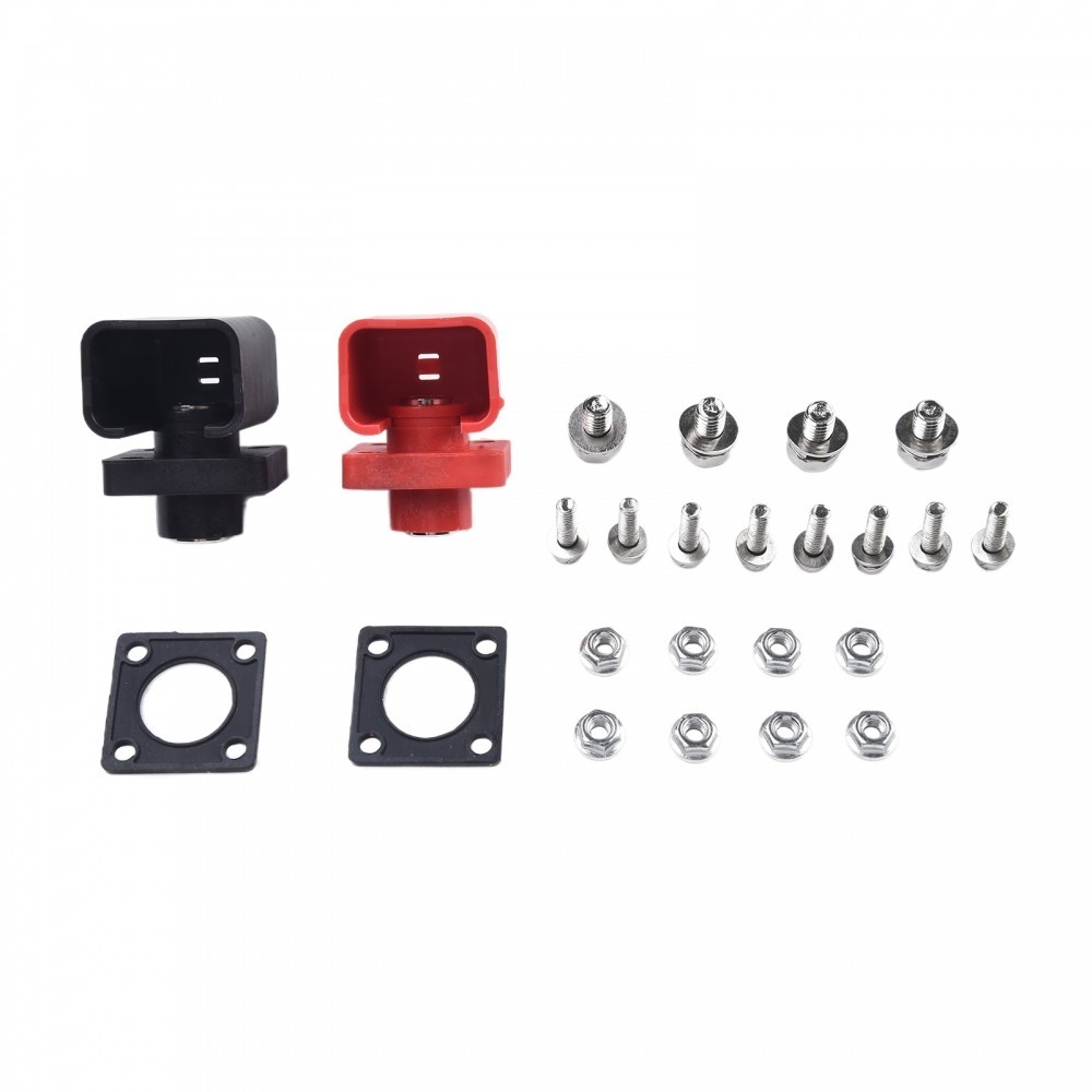 High Current Energy Storage Terminal Block Dust Cover 2X Nickel Plating ...