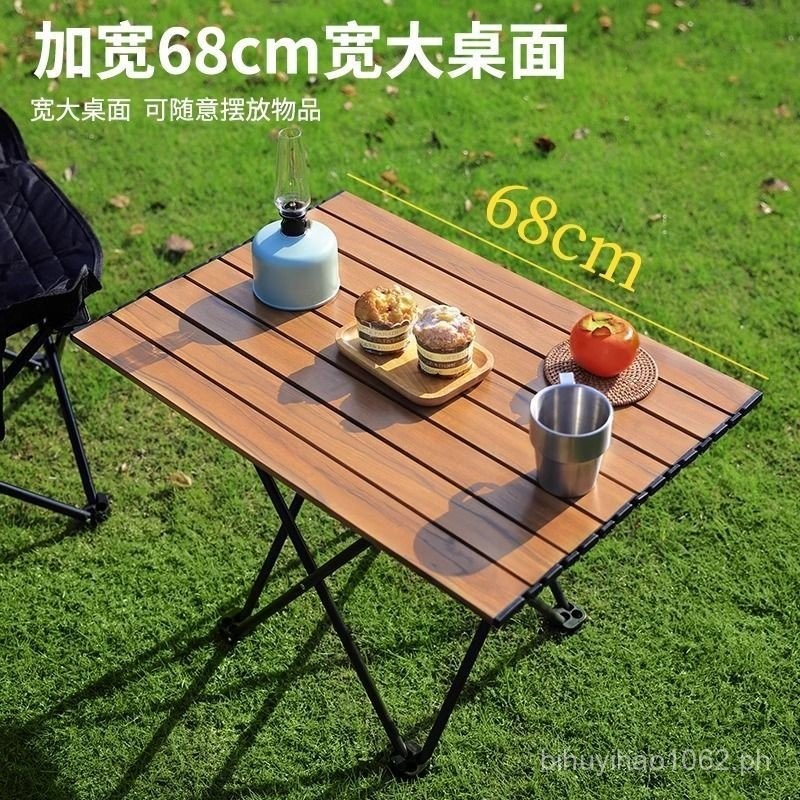Camping Table and Chair Outdoor Folding Table Picnic Table Portable ...