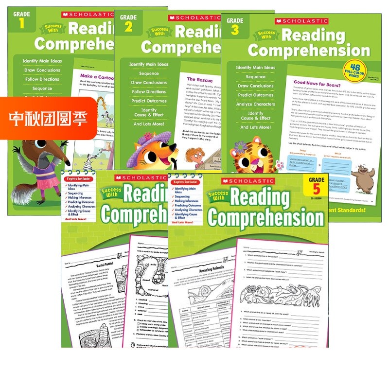 The original English Scholastic Success with Reading Comprehension ...