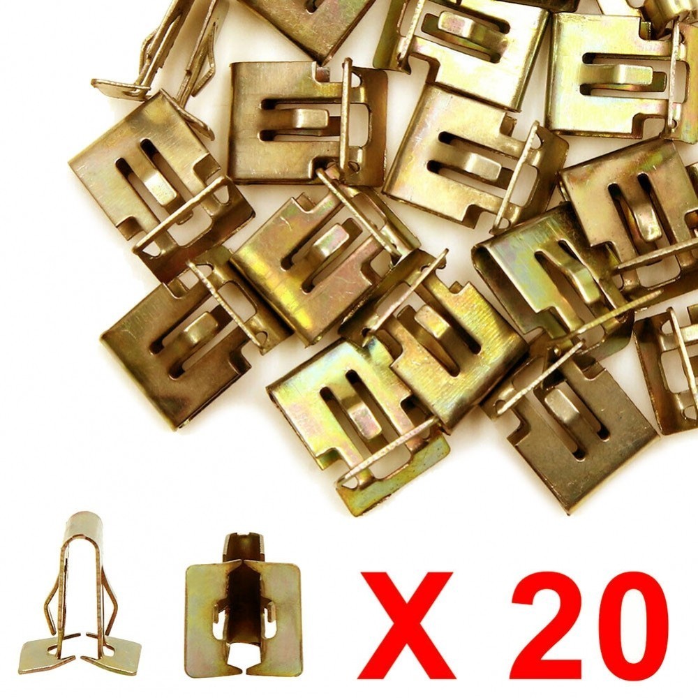 【shopee】Secure Wires and Cables with Metal Retainer Clips for Car ...