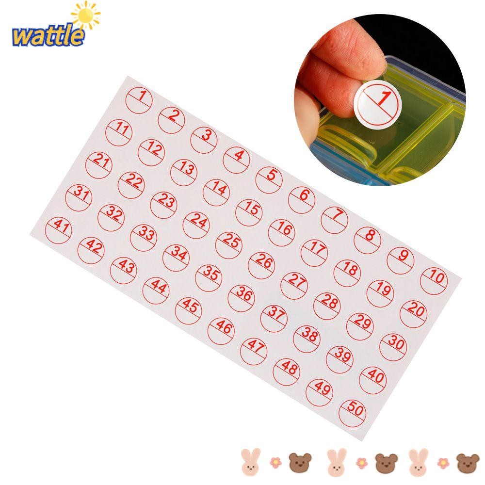 WATTLE Tags Craft Diamond Paint Storage Classification Sticky Package ...