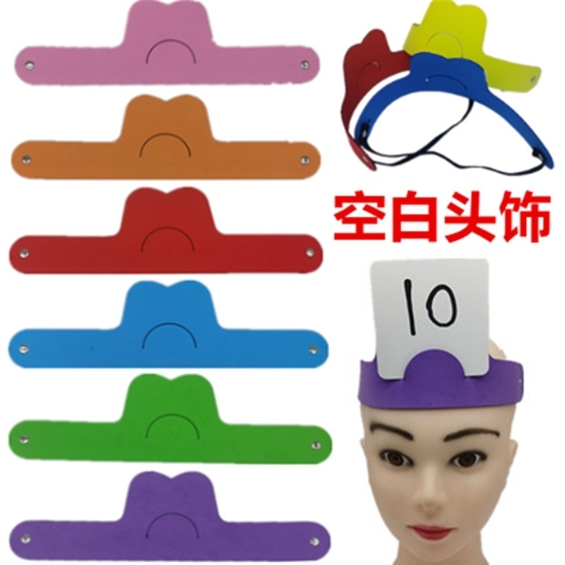 Learning Teaching Aids English Words Pinyin Card Headband Guess Head ...