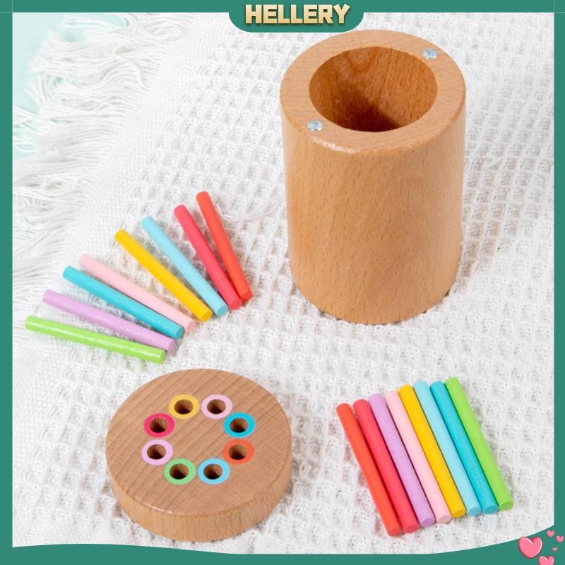 [HelleryPH] Color Sorting Games Wooden Sorting Toy Observation ...