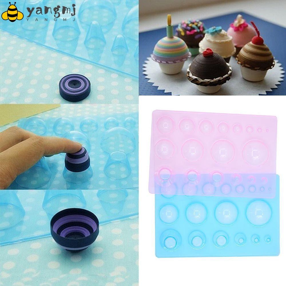 YANGMJ Paper Quilling Mould Papercraft Roll Tool Art Crafts Board ...