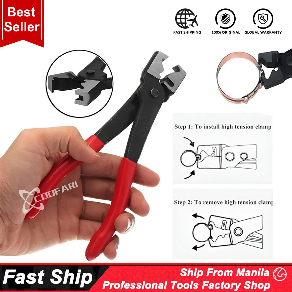 Metal Clic Clicr-R Type Hose Clip Plier Collar Clamp CV Boot Swivel ...