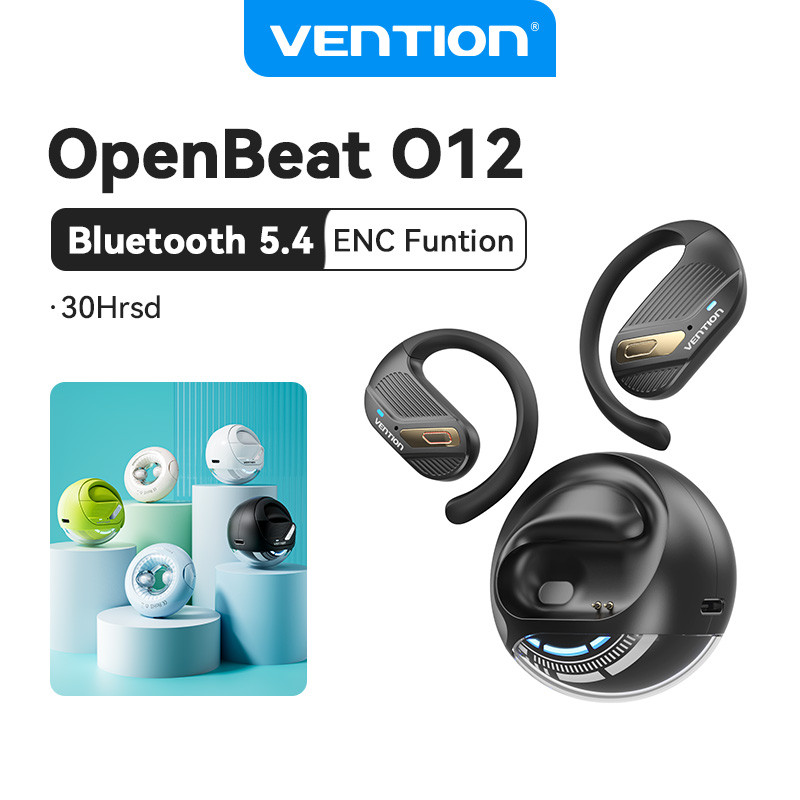 Vention Bluetooth Earphone Bluetooth 5.4 Headphones Waterproof Touch ...