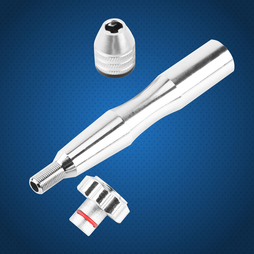 Silver Color Pin Vise Hand Drill With 25Pcs HSS Bits Set Chuck Grasp ...