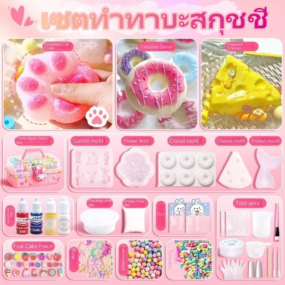 COD Taba Squishy Making Set DIY Jelly Momy Sticky Original Art | Shopee ...