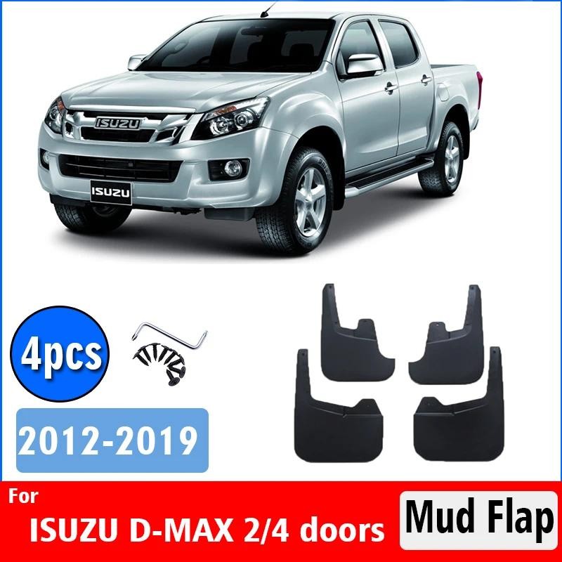 2012-2019 FOR ISUZU D-MAX DMAX Mud Flap Guards Splash Mudflaps Mudguard ...