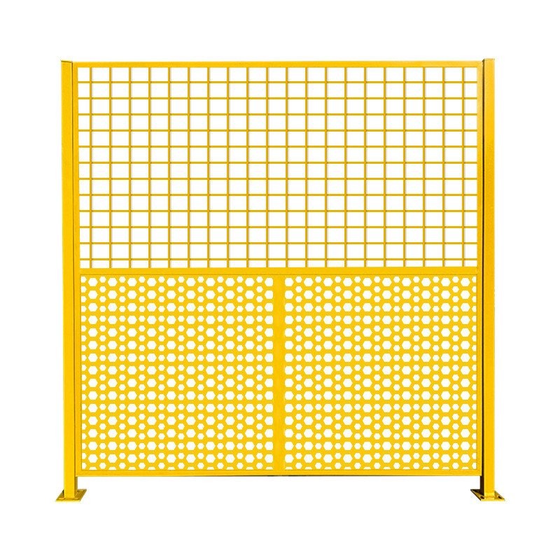Perforated Workshop Isolation Net Machine Fence Seamless Connection ...