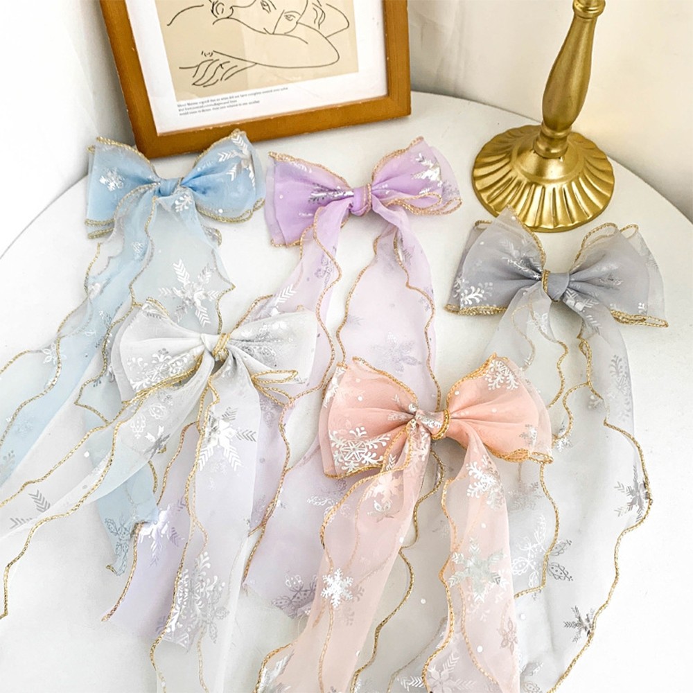 WEISON - CHILDREN'S RIBBON HAIR CLIP H481 / H482 KOREAN STYLE ...