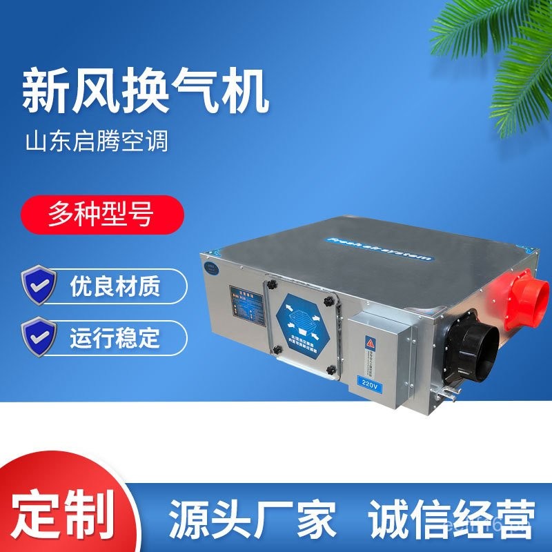 Central Air Conditioning Fresh Air Unit Silent Air Purification System ...