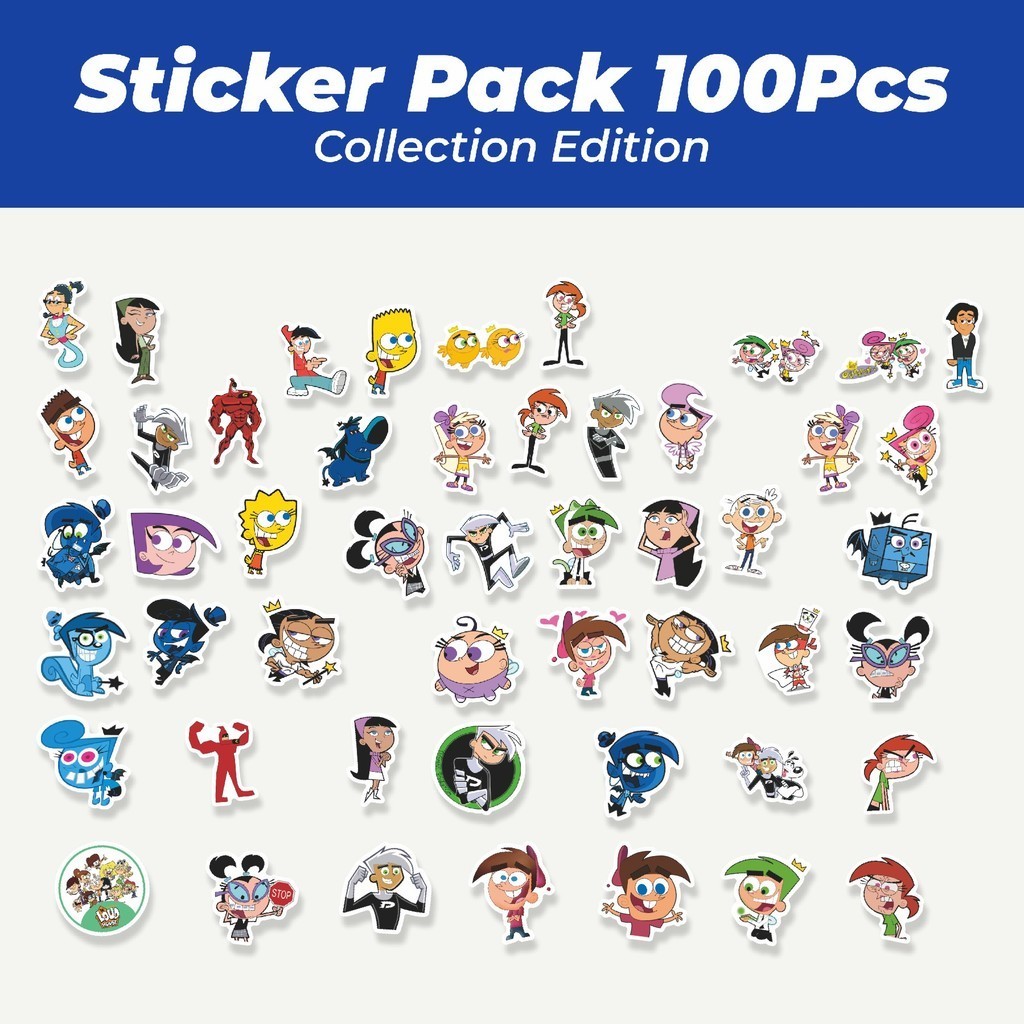 Hot Cartoon The Fairly Oddbods Cute Waterproof Stickers Adhesive ...