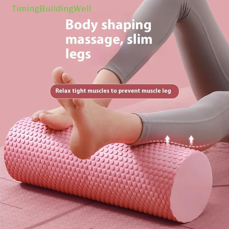 TBPH Yoga Roller Round EVA Foam Cylinder Roller For Pilates Exercise ...