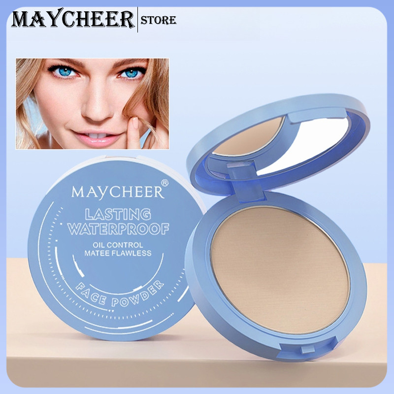 Maycheer Oil Control Face Powder Matte Long Lasting Waterproof Flawless ...