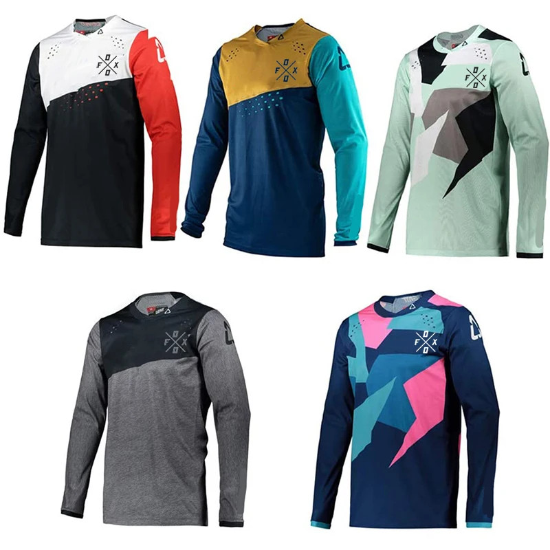 Motocross Racing Jersey MX BMX DH Dirt Bike Long Sleeve Shirt Enduro ...
