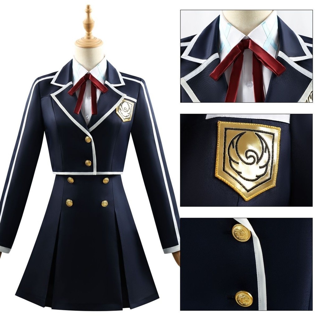 Sword Art Online Sao Yuuki Asuna Uniform school uniform Costume Cosplay ...