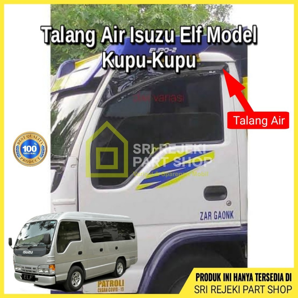 Isuzu elf tiger water gutter, butterfly model truck accessories ...