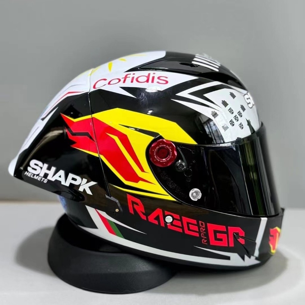 [2025NEW]Shark Flame Lorenzo Motorcycle Helmet Painted Logo Four ...
