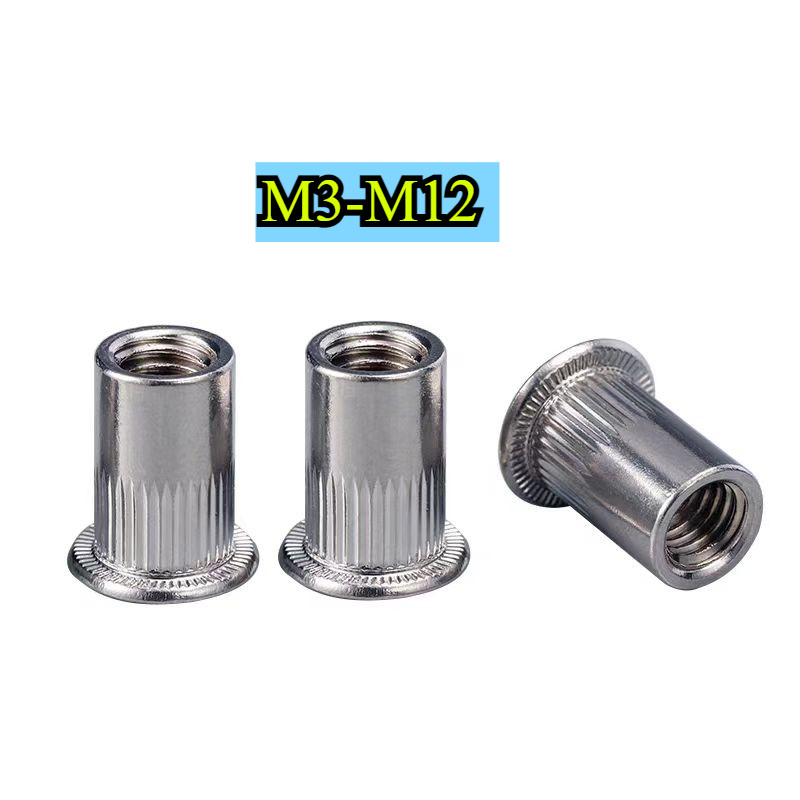 [XNY] 304 Stainless Steel Flat Head Rivet Nut Small Countersunk Head ...