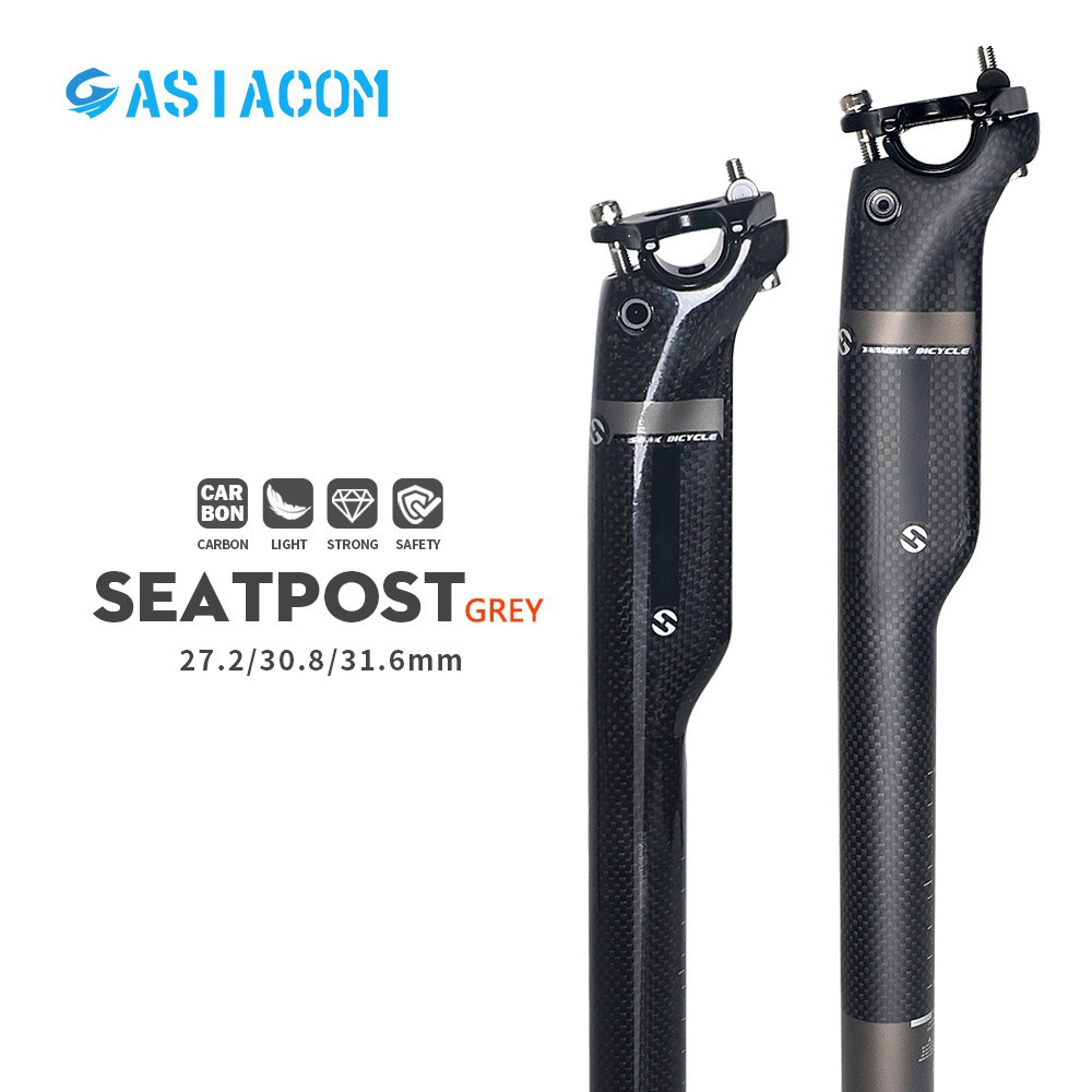 ASIACOM Seatpost Carbon Mtb Bicycle Seat Offset 20mm Bike Seat Post 27. ...