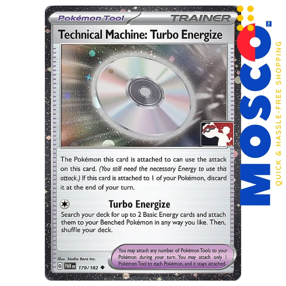 Technical Machine: Turbo Energize - 179/182 Prize Pack Series | Pokemon ...