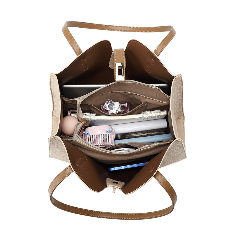 【Mumu Select】M254 Quality Pu Leather Women Office Shoulder Bag Large ...