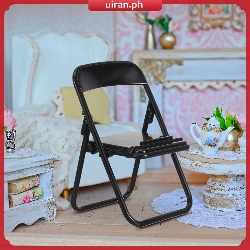 12pcs Mini Folding Chairs Mini House Decor Miniature Simulation ...