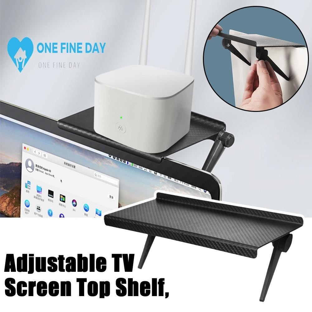 Adjustable Large Screen Top Shelf Screen Tv Box Storage Wall Bracket ...