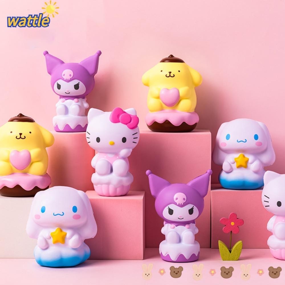 WATTLE Vent Relief Toy, Anime Sanrio Cinnamoroll Hello Kitty Stress ...