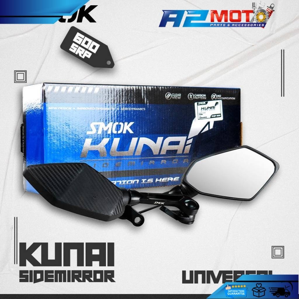 A2Moto SMOK Kunai Ducati Side Mirror Universal for NMAX AEROX ADV PCX ...