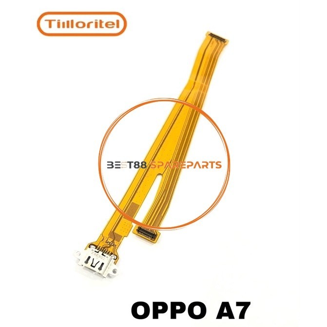 Flexible CONNECTOR CHARGER OPPO A7 CPH1901 / FLEXIBLE OPPO A7 CAS ...