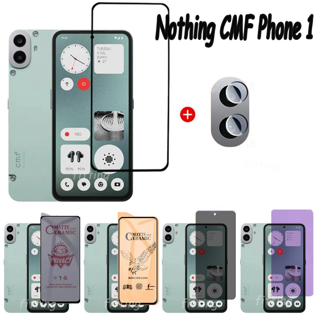 Nothing CMF Phone 1 Tempered Glass Screen Protector Nothing Phone 2A Nothing Phone 1 Full Cover ...