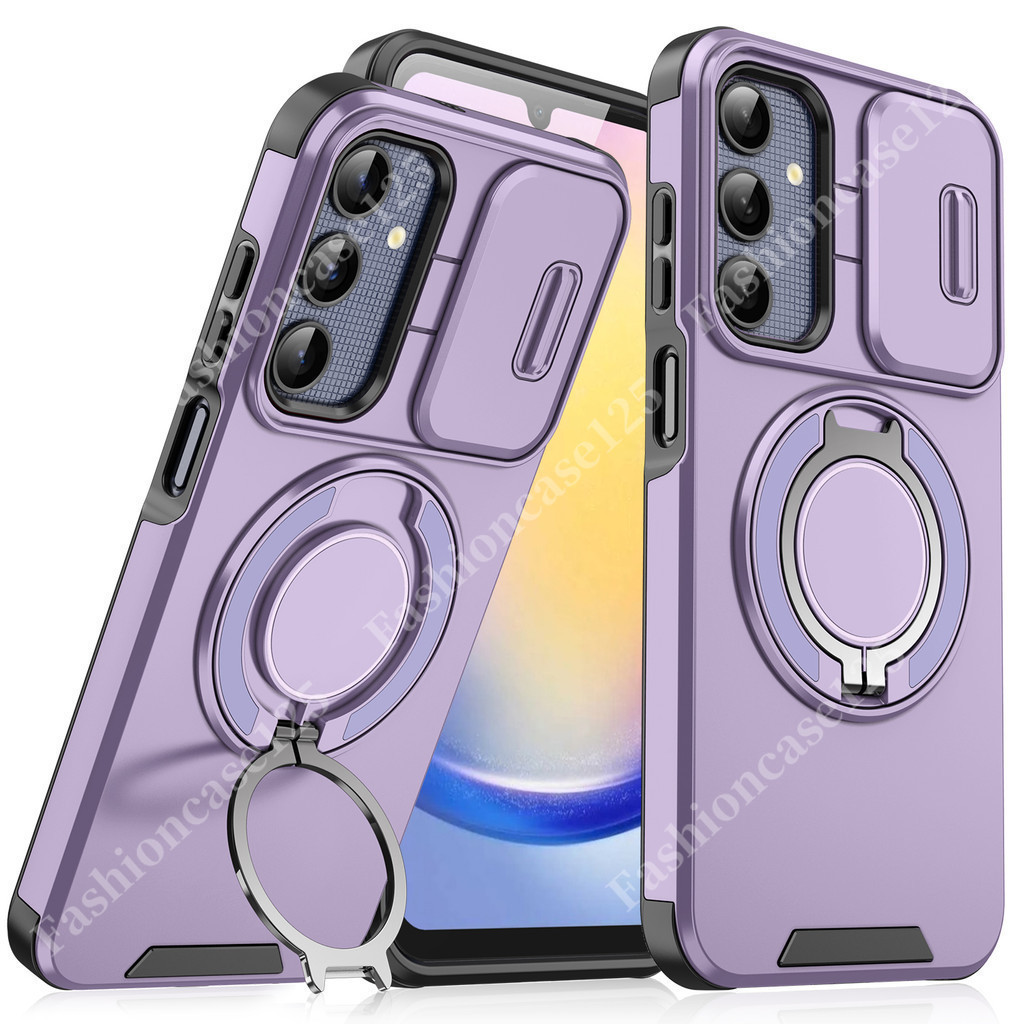 Samsung A56 A36 A16 5G 2025 Shockproof Casing Armor Slide Magnetic Casing For Samsung Galaxy A36 ...