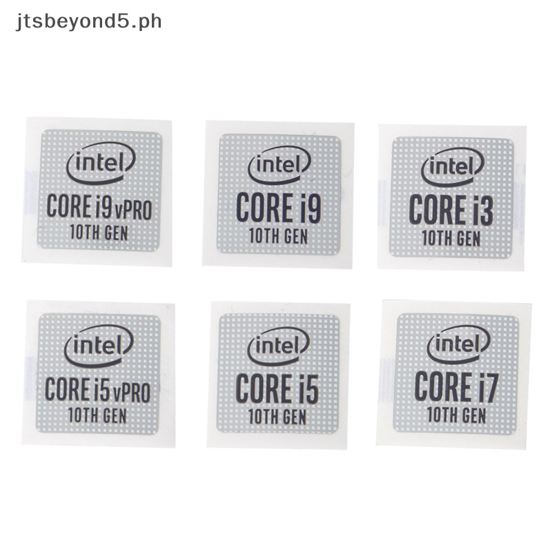# JTPH # 5pcs DIY Original 11th Generation Lntel Core I9 I7 I5 Sticker ...