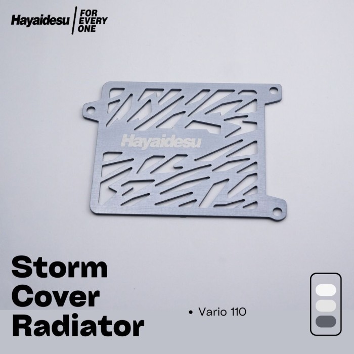 2024 HAYAIDESU RADIATOR COVER HONDA 110 ANODIZE – Vario Techno 110 ...