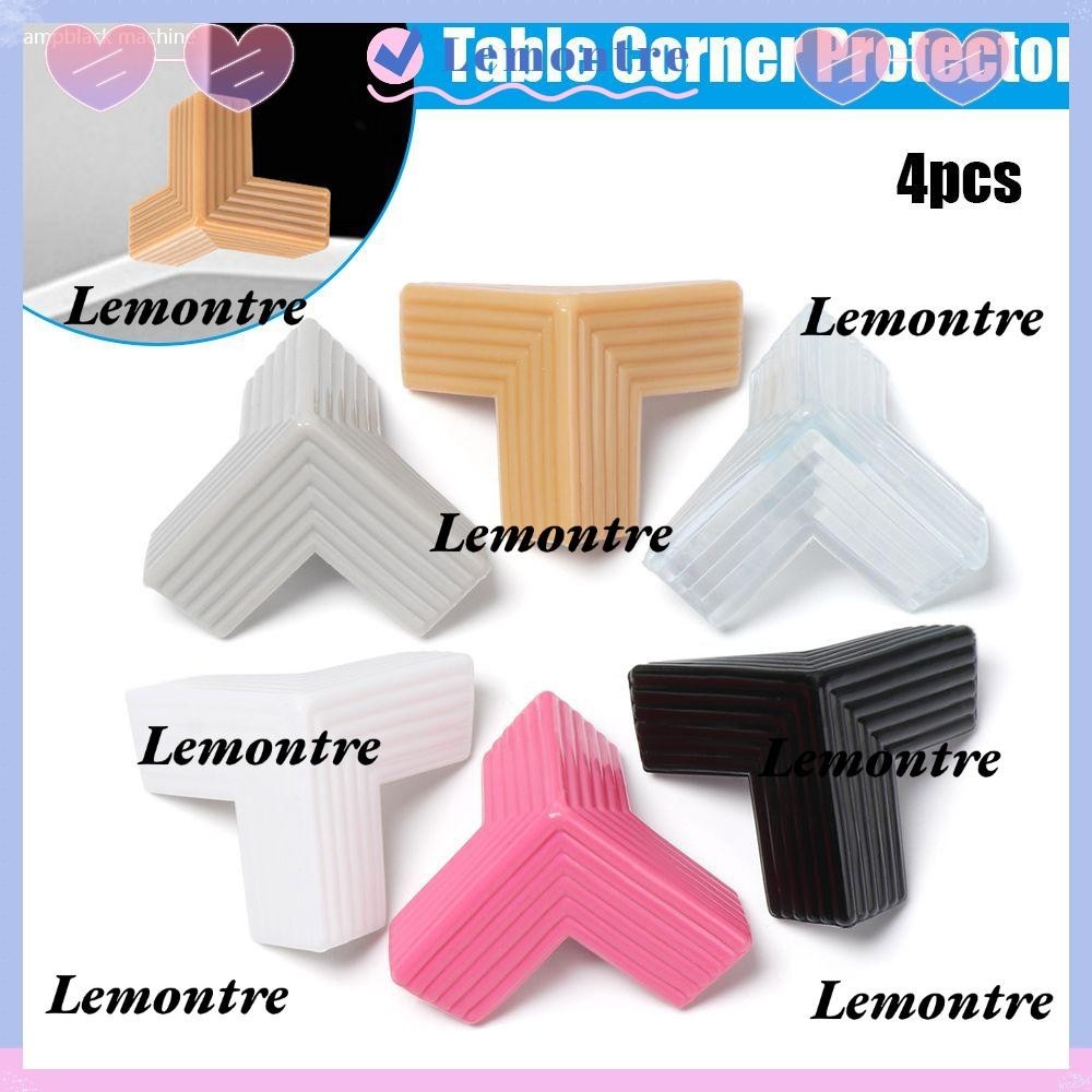 LEMONTRE 4PCS Corner Guards Children Kids Security Safety Table Corner ...