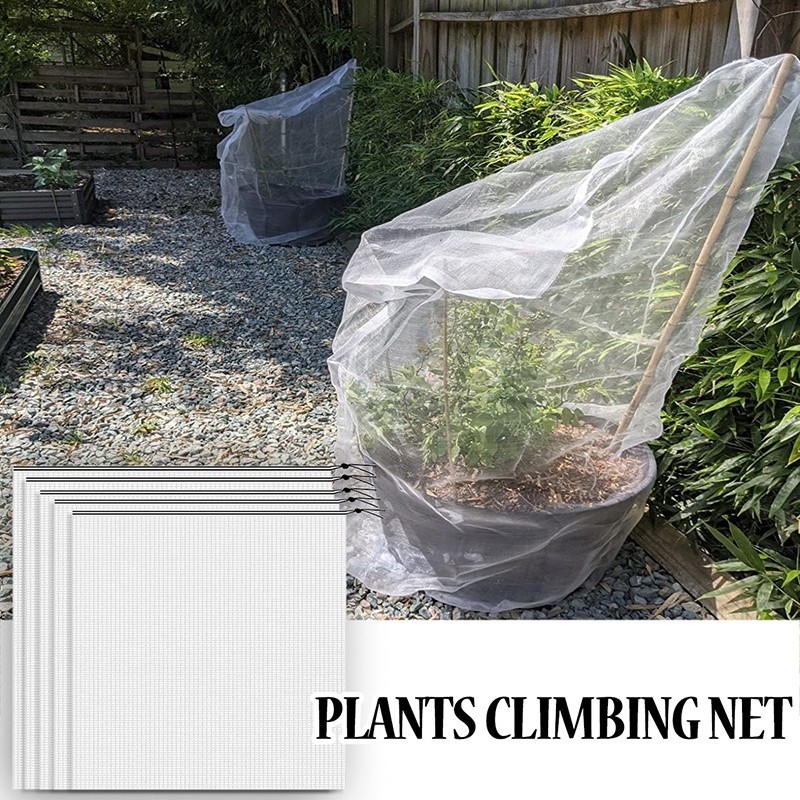Insect Net Can Be Cut with Rope Plant Insect Cover Greenhouse Fruit ...