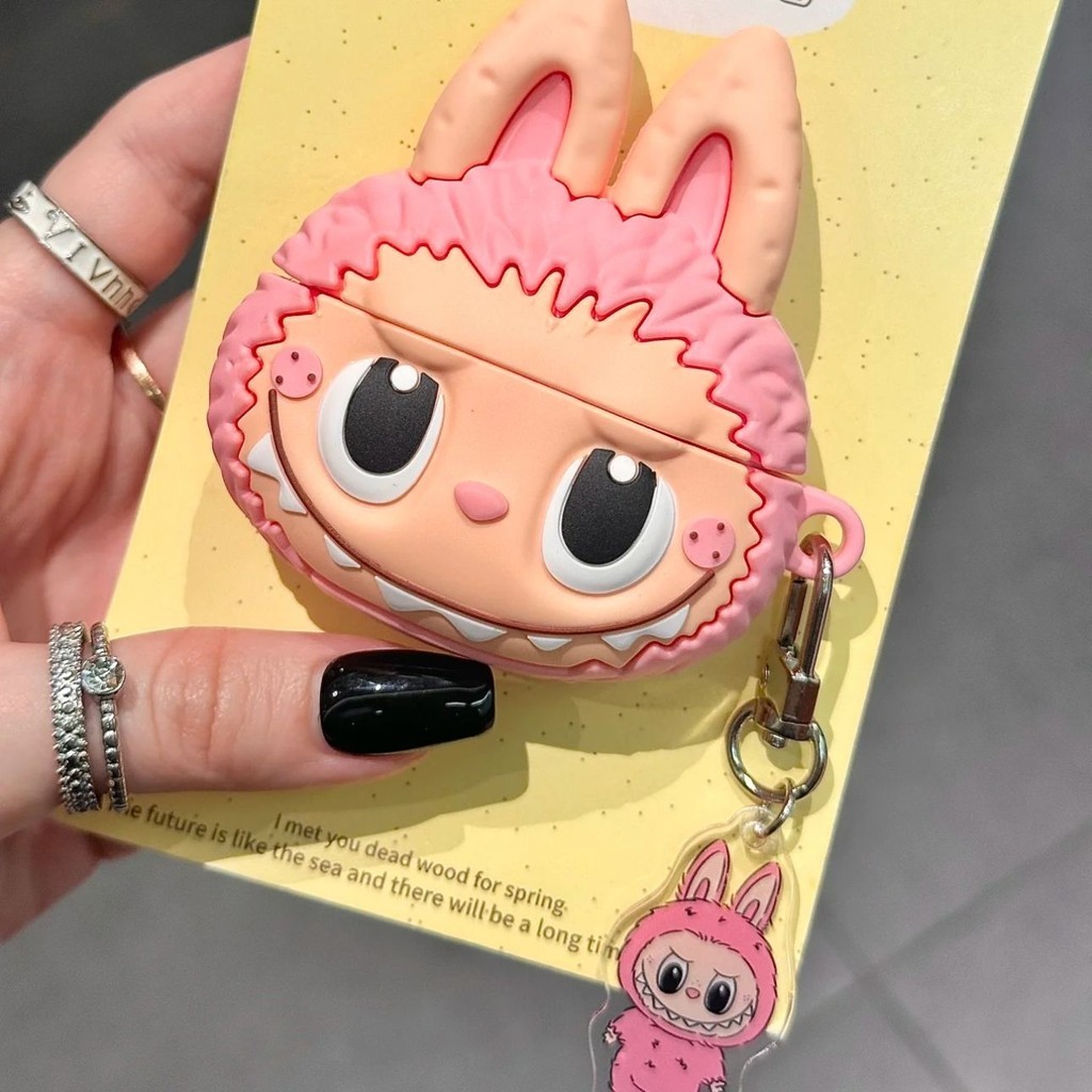 Cute 3D LABUBU Airpods Pro 2 Case Silicone Bluetooth Earphone Case for ...