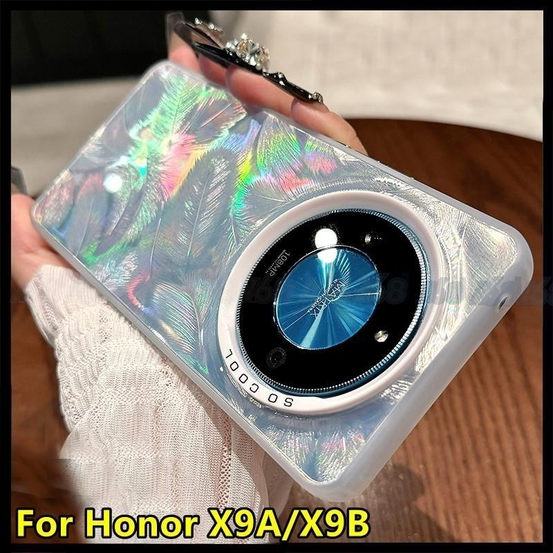 For Honor X9B X9A 5G Case Luxurious glitter gradient phone case Matte ...