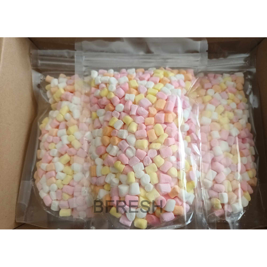 ASSORTED COLOR MINI MALLOWS 100g Brownies Toppings Mini Donut Toppings ...