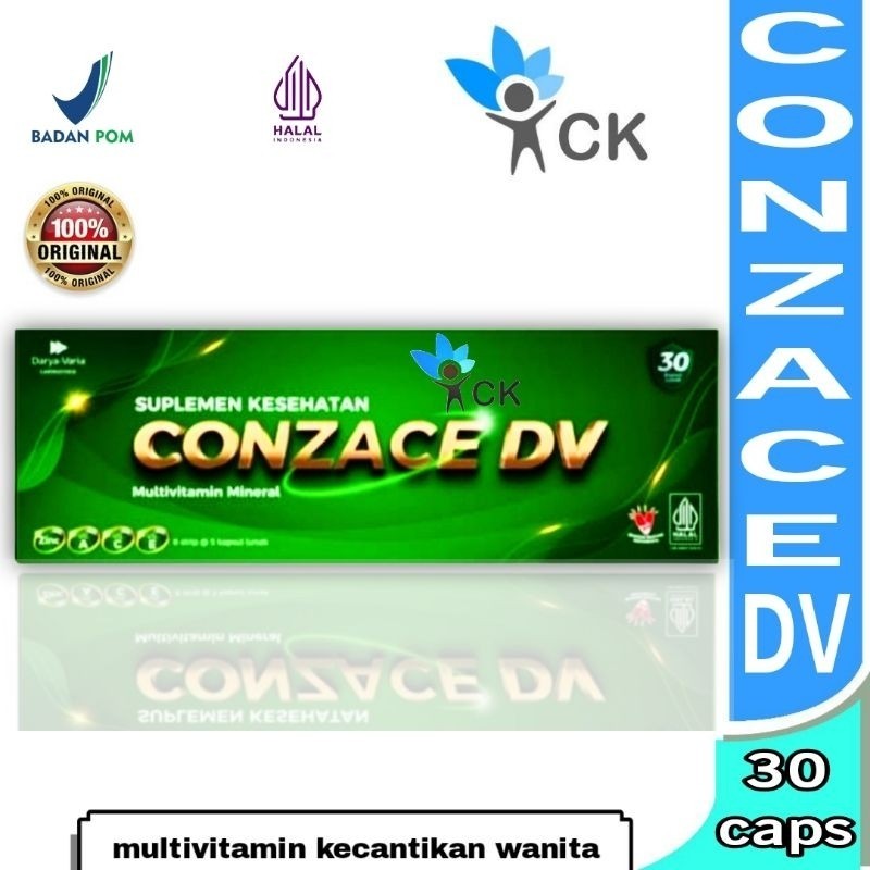 CONZACE DV - box of 30 - health and beauty supplements | Shopee Philippines