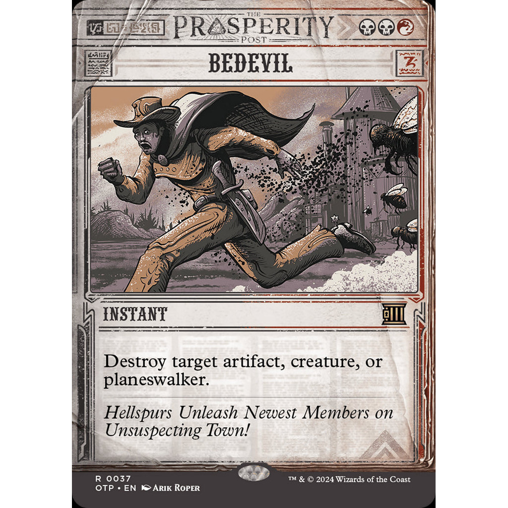 Bedevil [Outlaws of Thunder Junction: Breaking News] | Shopee Philippines