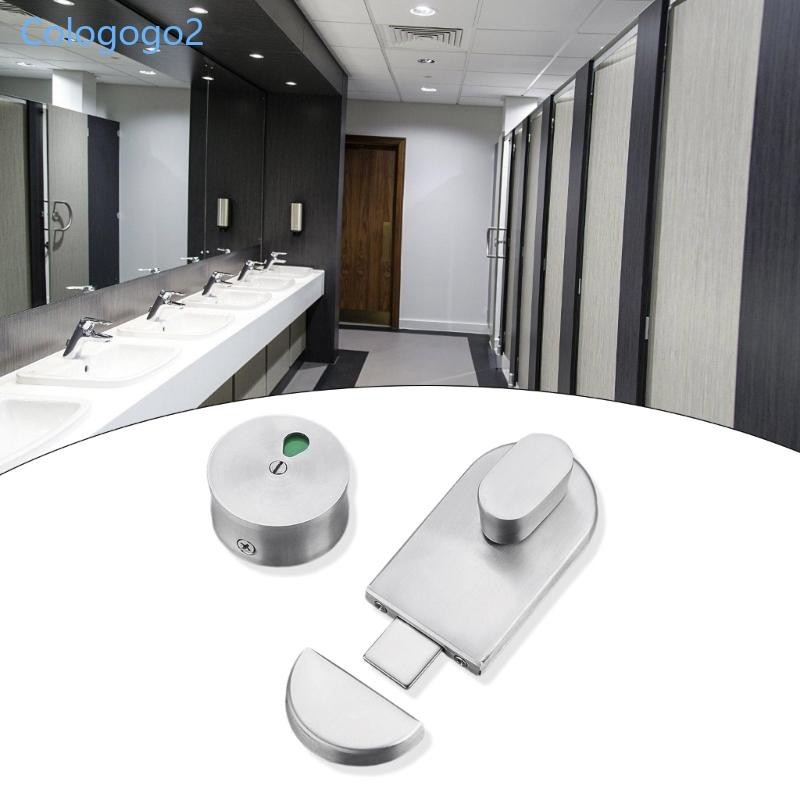 COLO Easy to Install 304 Stainless Steel Toilet Indicator Lock Bathroom ...