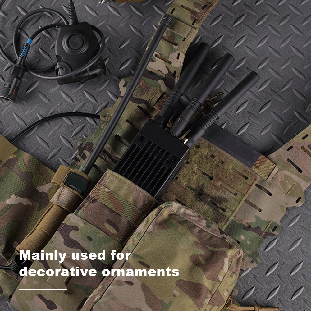 WE★ MPU5 Dummy Tactical Model DIY Walkie-Talkie Transceiver Radio Model ...